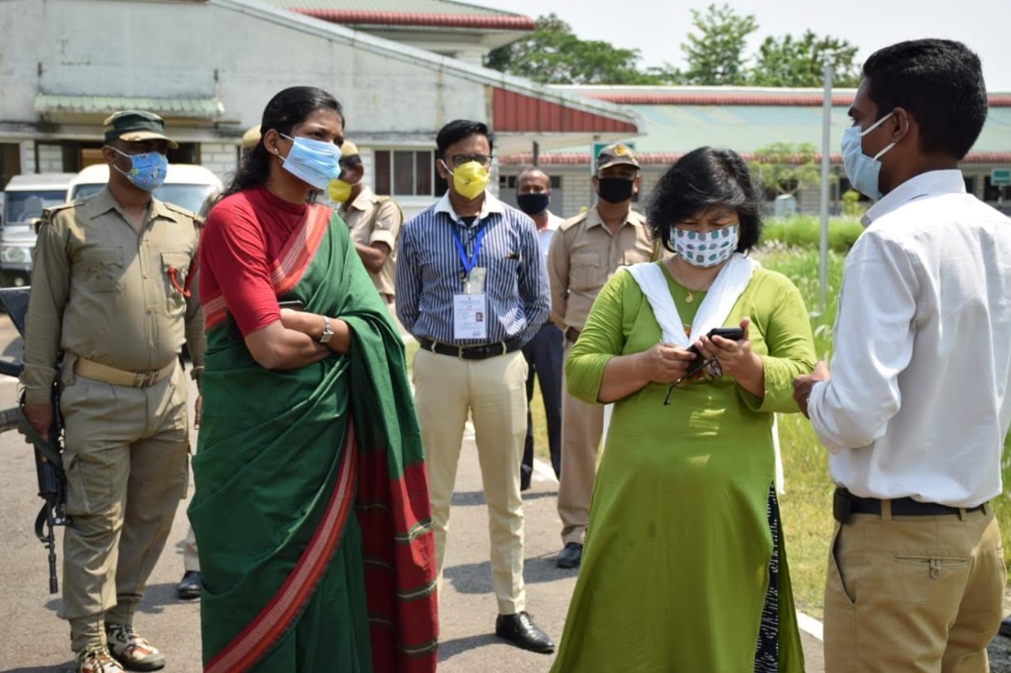 DC Cachar takes stock of quarantine center at NATRIP & sealed areas at ...