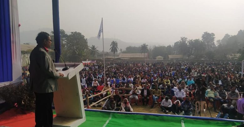 Huge participation in mass convention held in Guwahati for scrapping ...