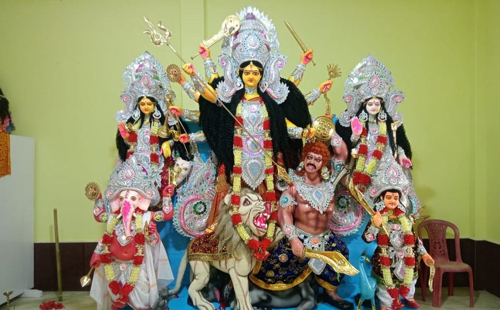 Glimpses of some of the Durga Puja pandals of Silchar through the lens ...