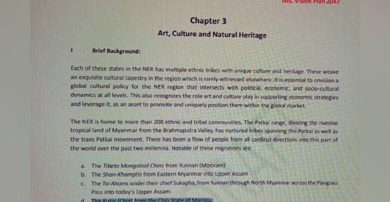 Chin state of Manipur? Draft Vision 2047 withdrawn by NEC – Way2Barak