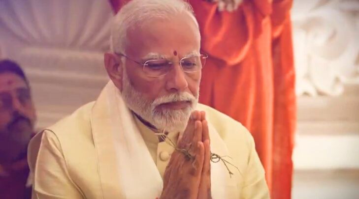 PM Modi extends greetings on 1st anniversary of consecration of Ram ...