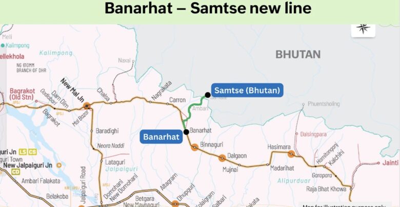 New railway projects connecting India, Bhutan to boost connectivity and ...
